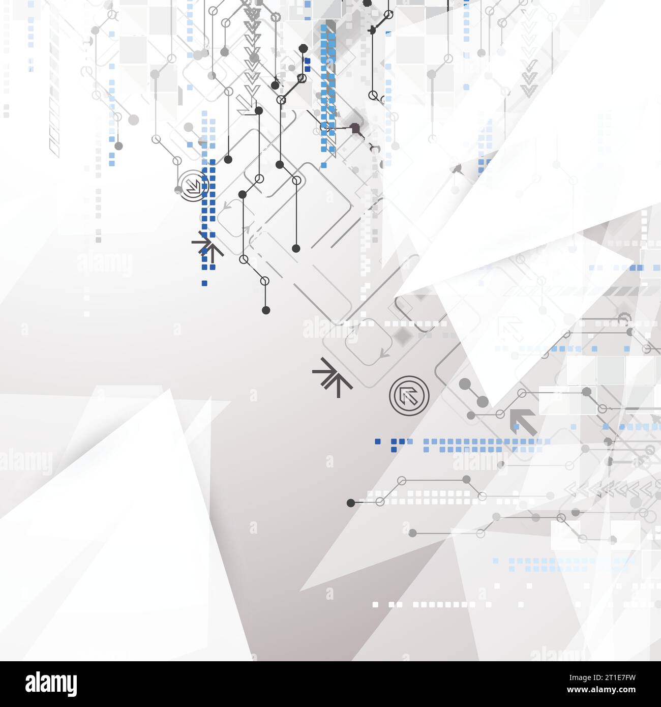 Abstract technology business background. Vector Stock Vector Image ...