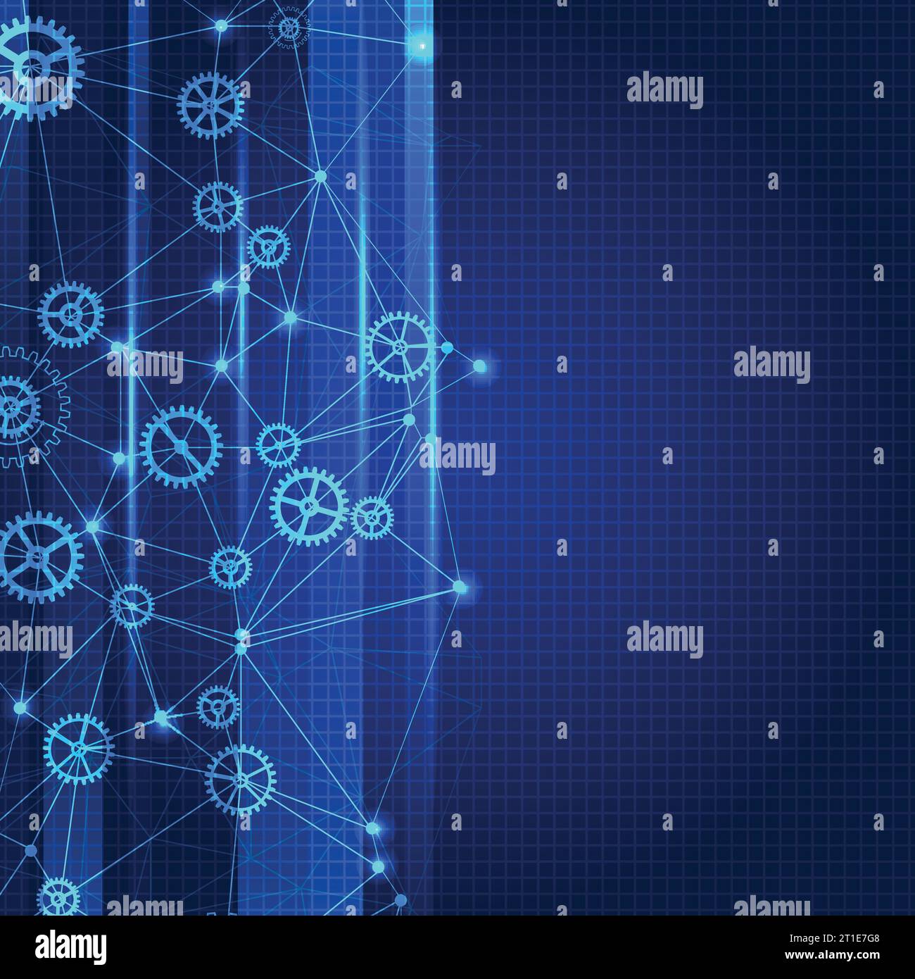 Network color technology communication background. Vector Stock Vector ...