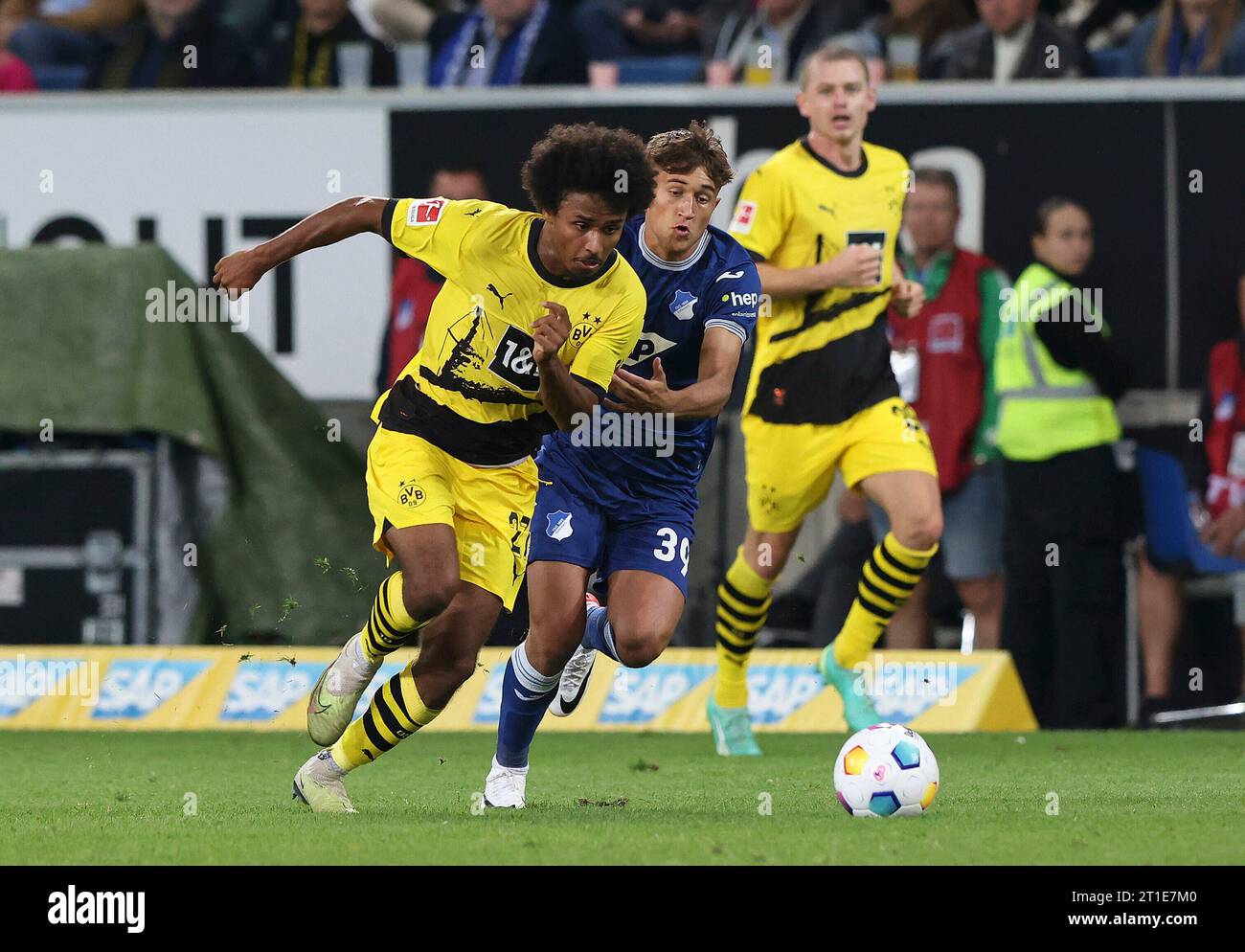 firo: 09/29/2023, football, soccer, 1st league, 1st Bundesliga, season 2023/2024, TSG Hoffenheim ...