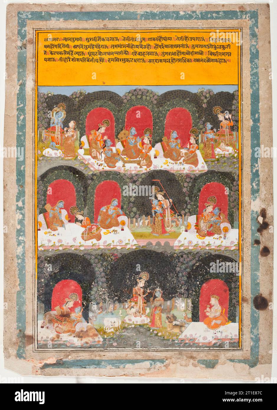 The Reversal of Roles, Episodes from the Krishna Lila (The Play of ...