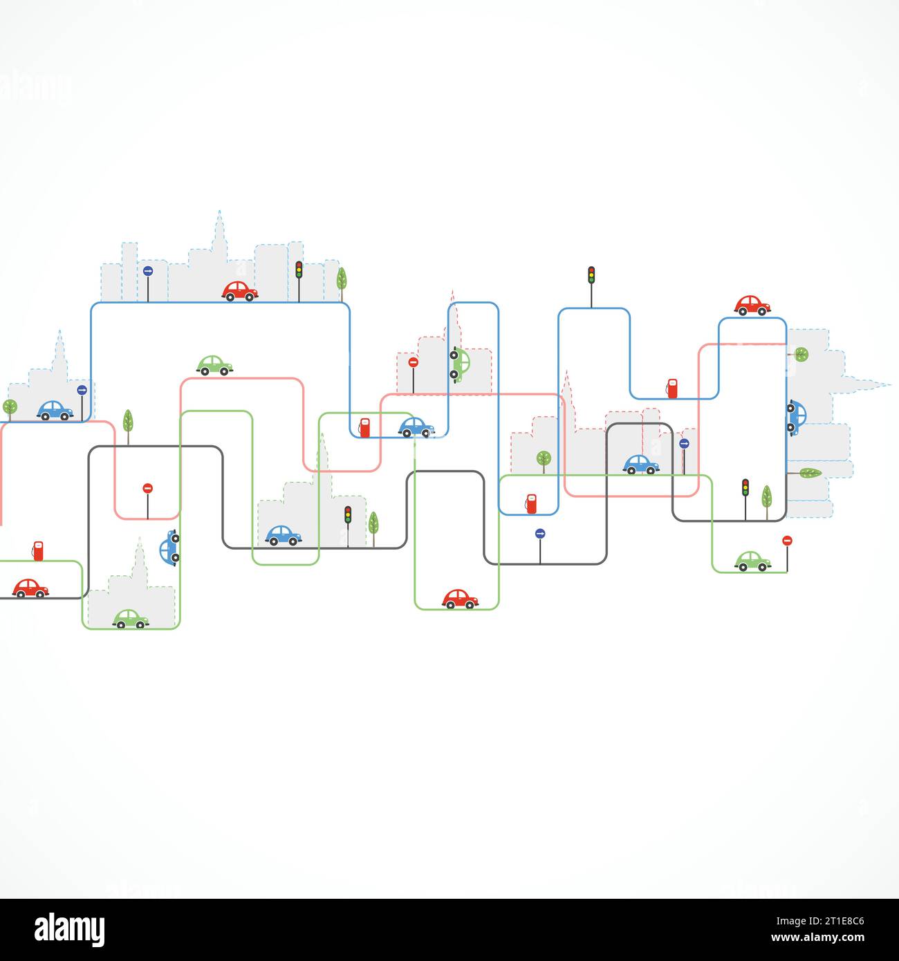 City theme Stock Vector Images - Alamy