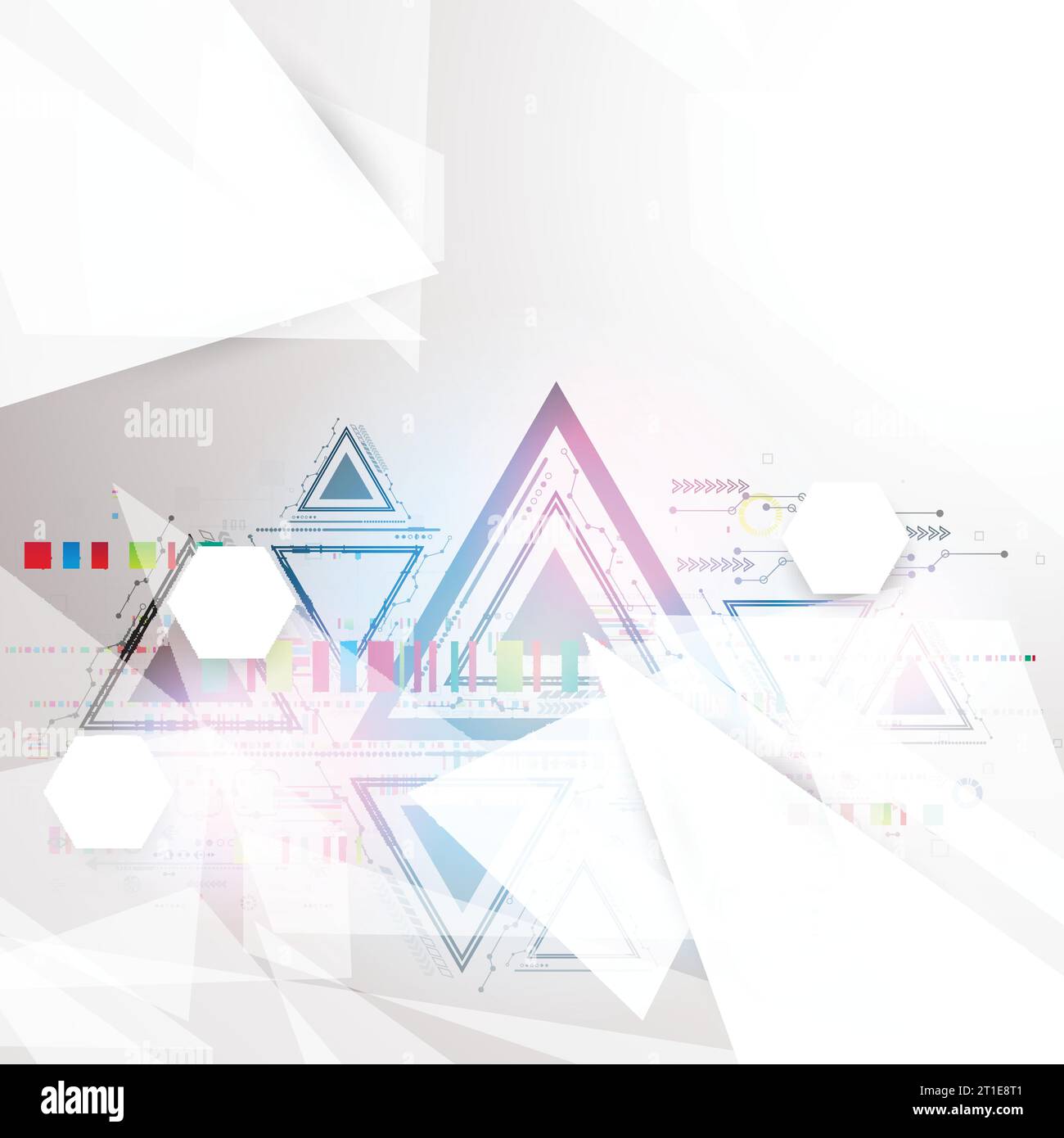 Abstract technology business background. Vector Stock Vector Image ...