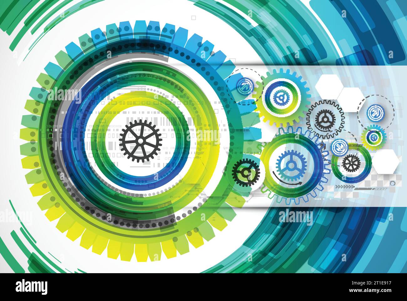 Abstract technology business template background. Vector illustration ...