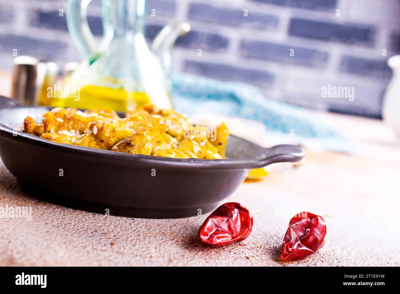 Chicken curry or masala, Kerala style chicken curry using fried coconut ...