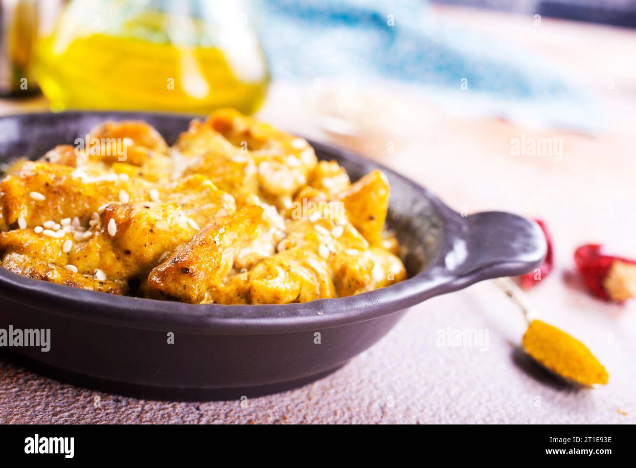 Chicken curry or masala, Kerala style chicken curry using fried coconut ...