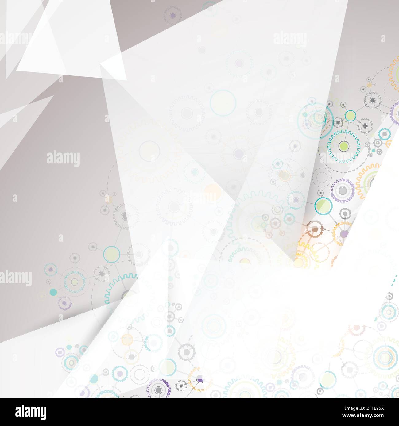 Abstract geometry technology background. Vector Stock Vector Image ...