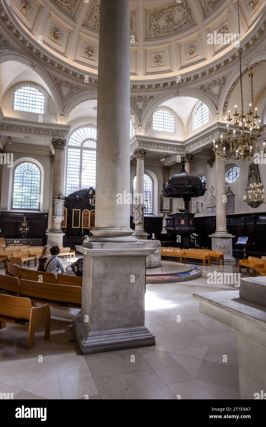 St Stephen's Walbrook, Church, London, Sir Christopher Wren Architect ...