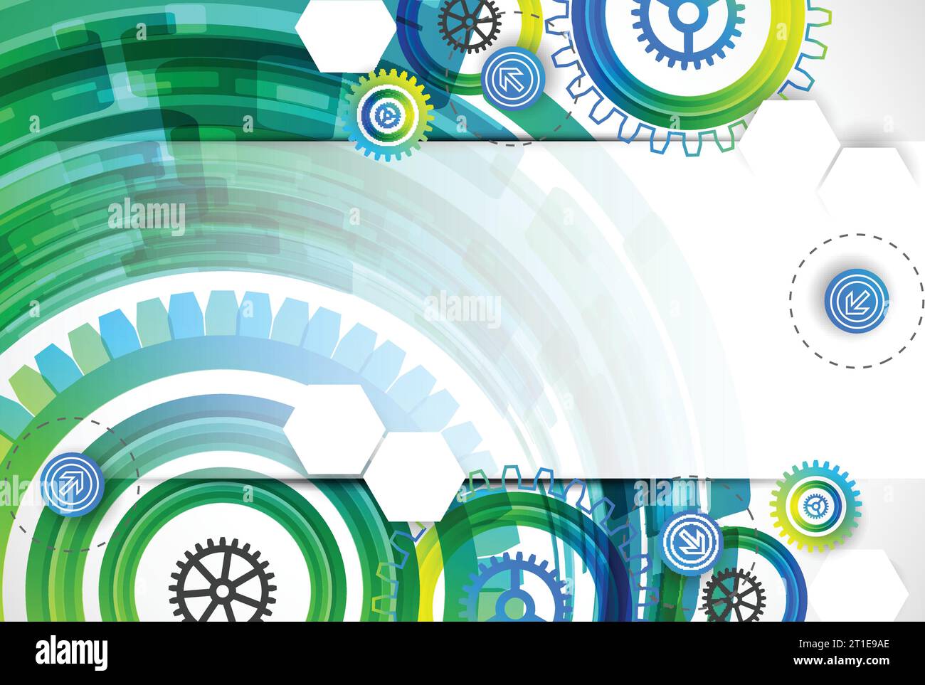 Abstract technology business template background. Vector illustration ...