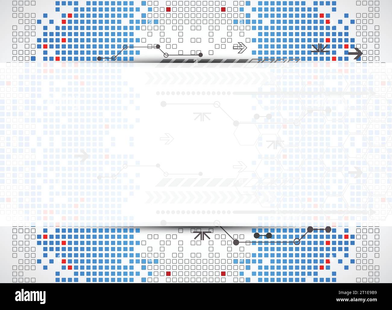 Abstract square technology background. Vector Stock Vector Image & Art ...