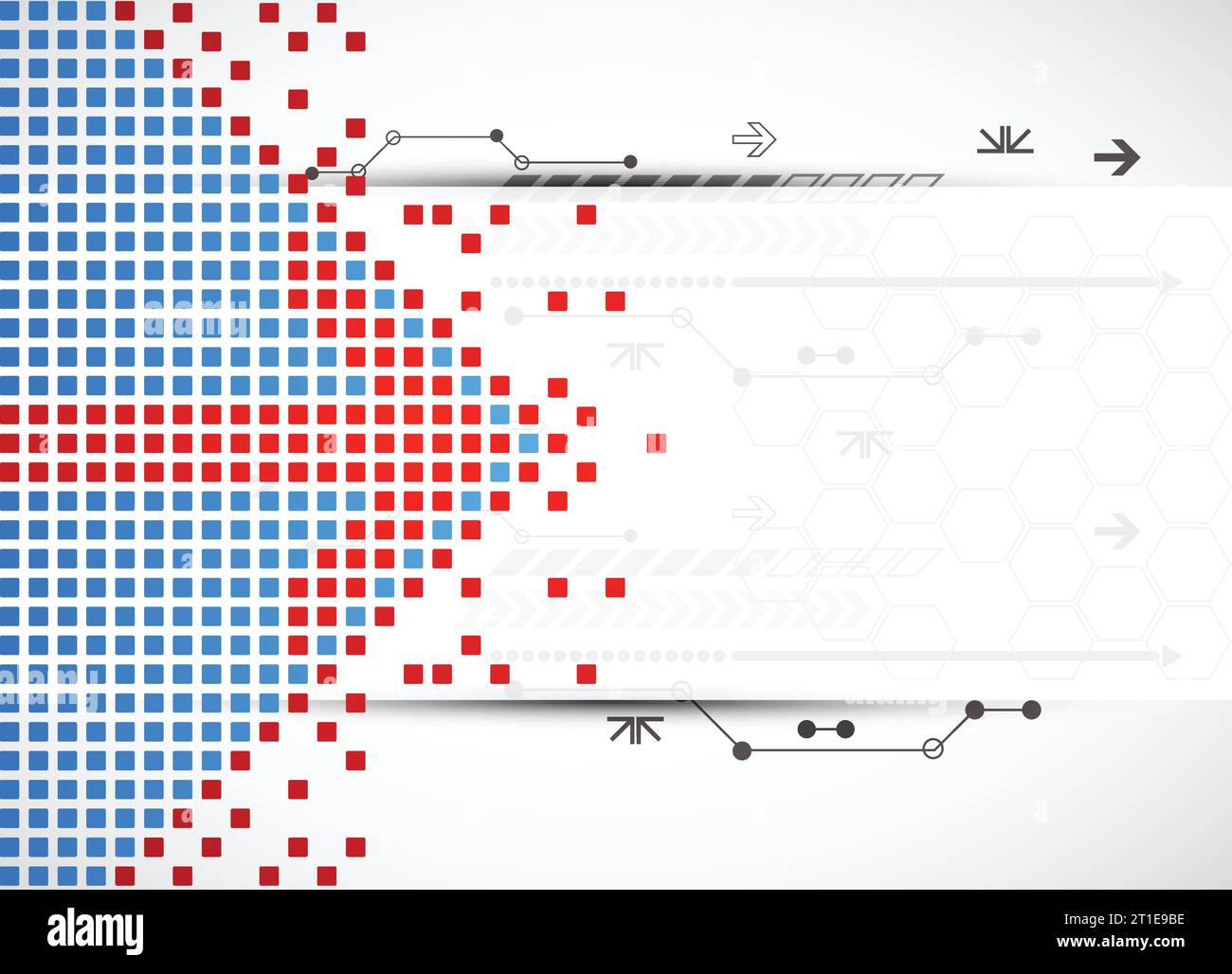 Abstract square technology background. Vector Stock Vector Image & Art ...