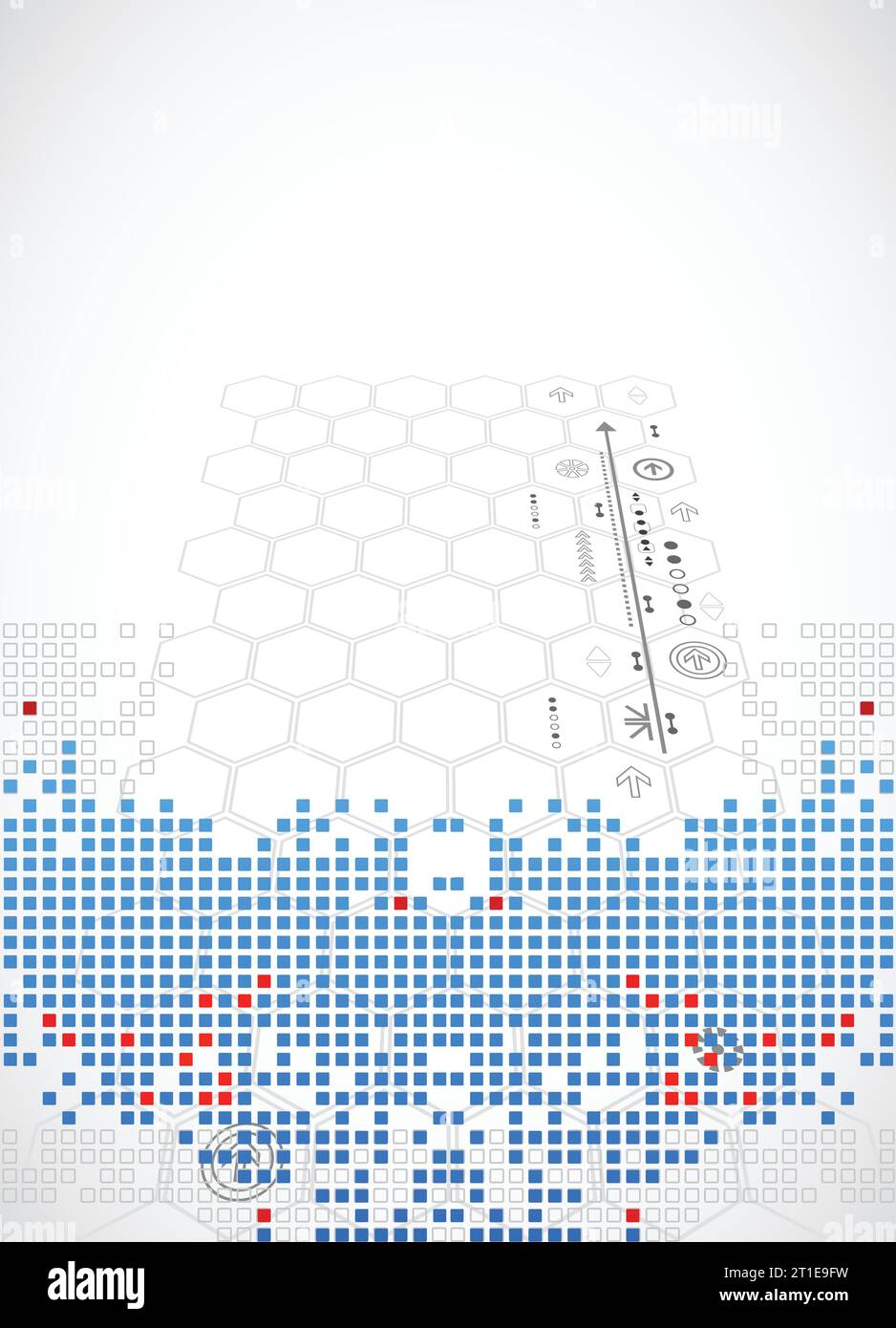 Abstract square technology background. Vector Stock Vector Image & Art ...