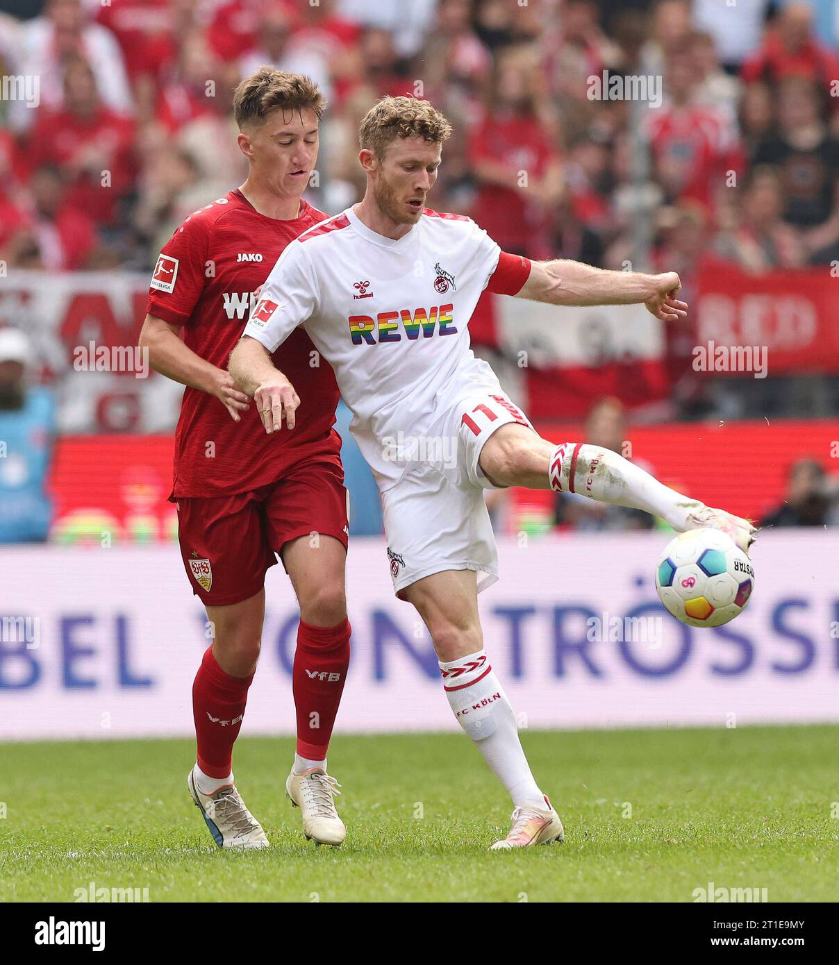 Cologne, Deutschland. 30th Sep, 2023. firo: 09/30/2023, football, soccer, 1st league, 1st ...