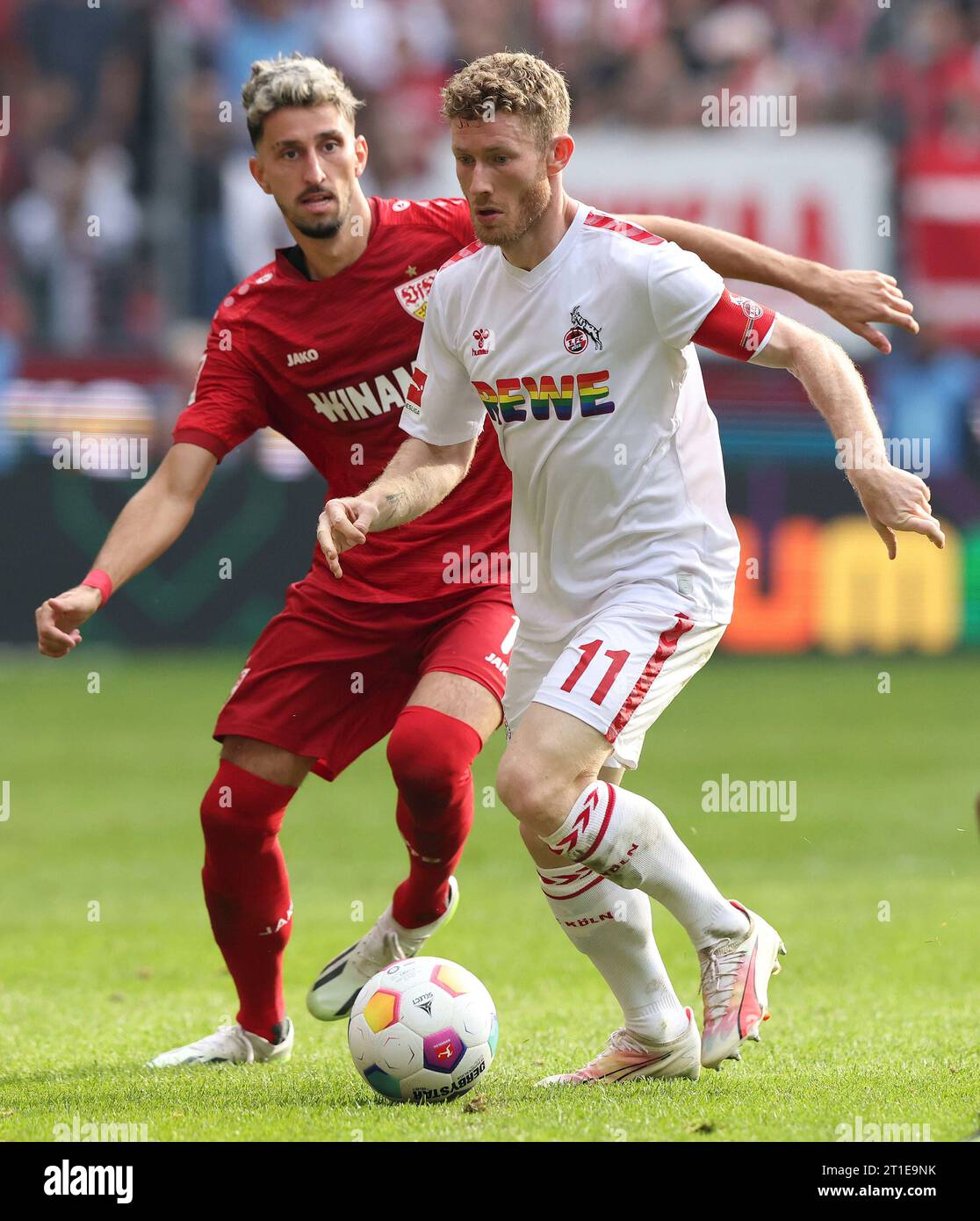 Cologne, Deutschland. 30th Sep, 2023. firo: 09/30/2023, football, soccer, 1st league, 1st ...