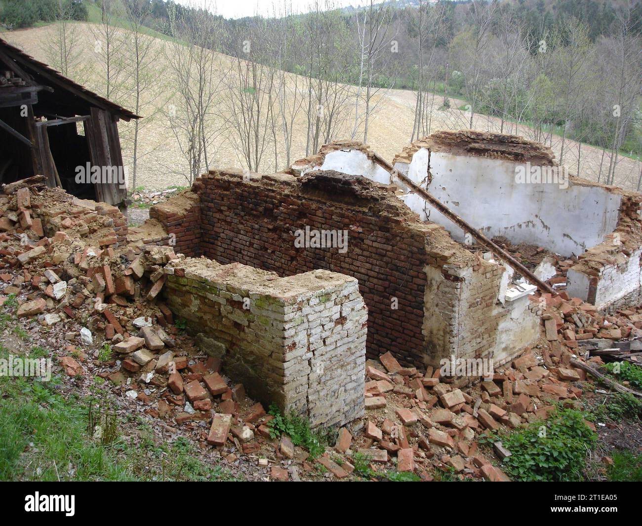 Old Building In The Countryside, Architecture And Living In A Rural ...
