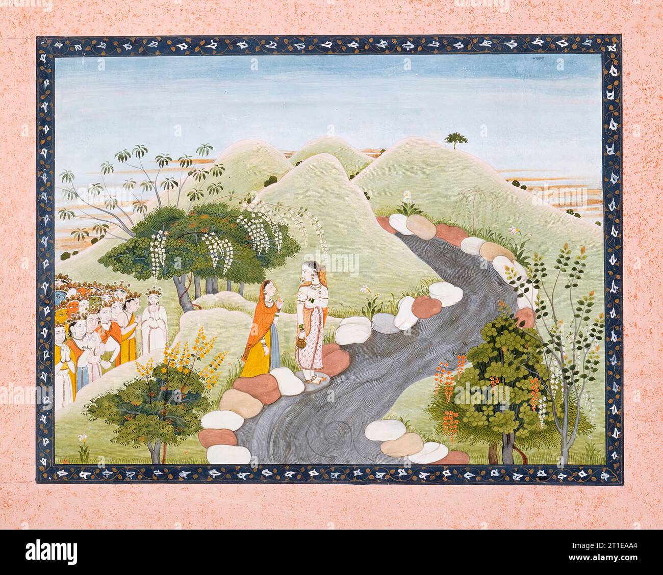 The Emergence of Kaushiki, Folio from a Devimahatmya (Glory of the ...