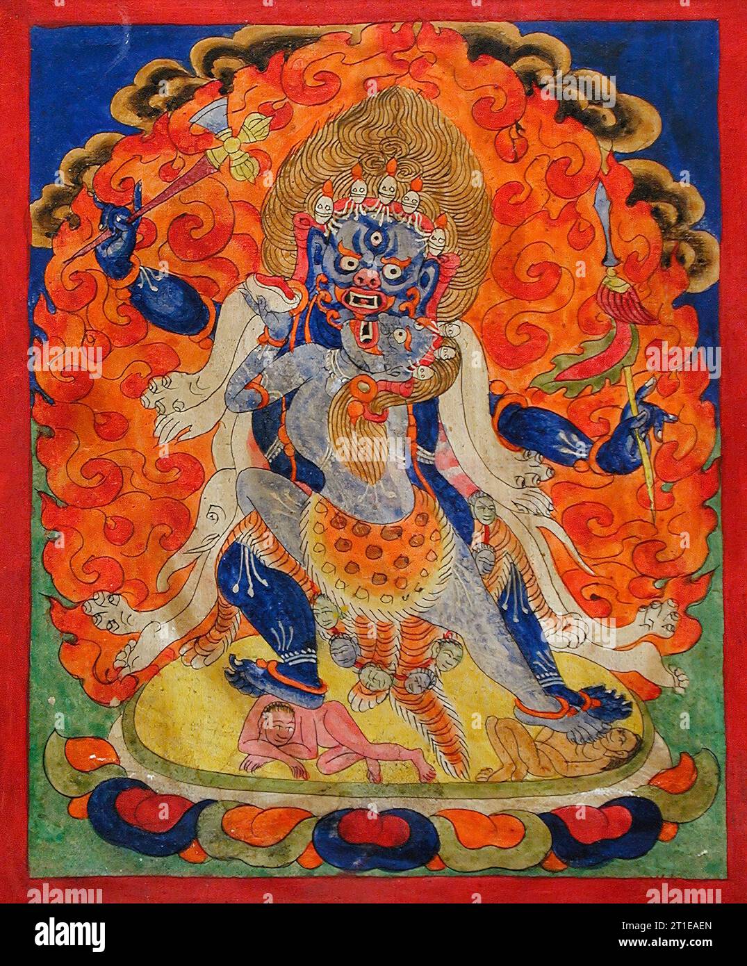 Terrifying god hi-res stock photography and images - Alamy