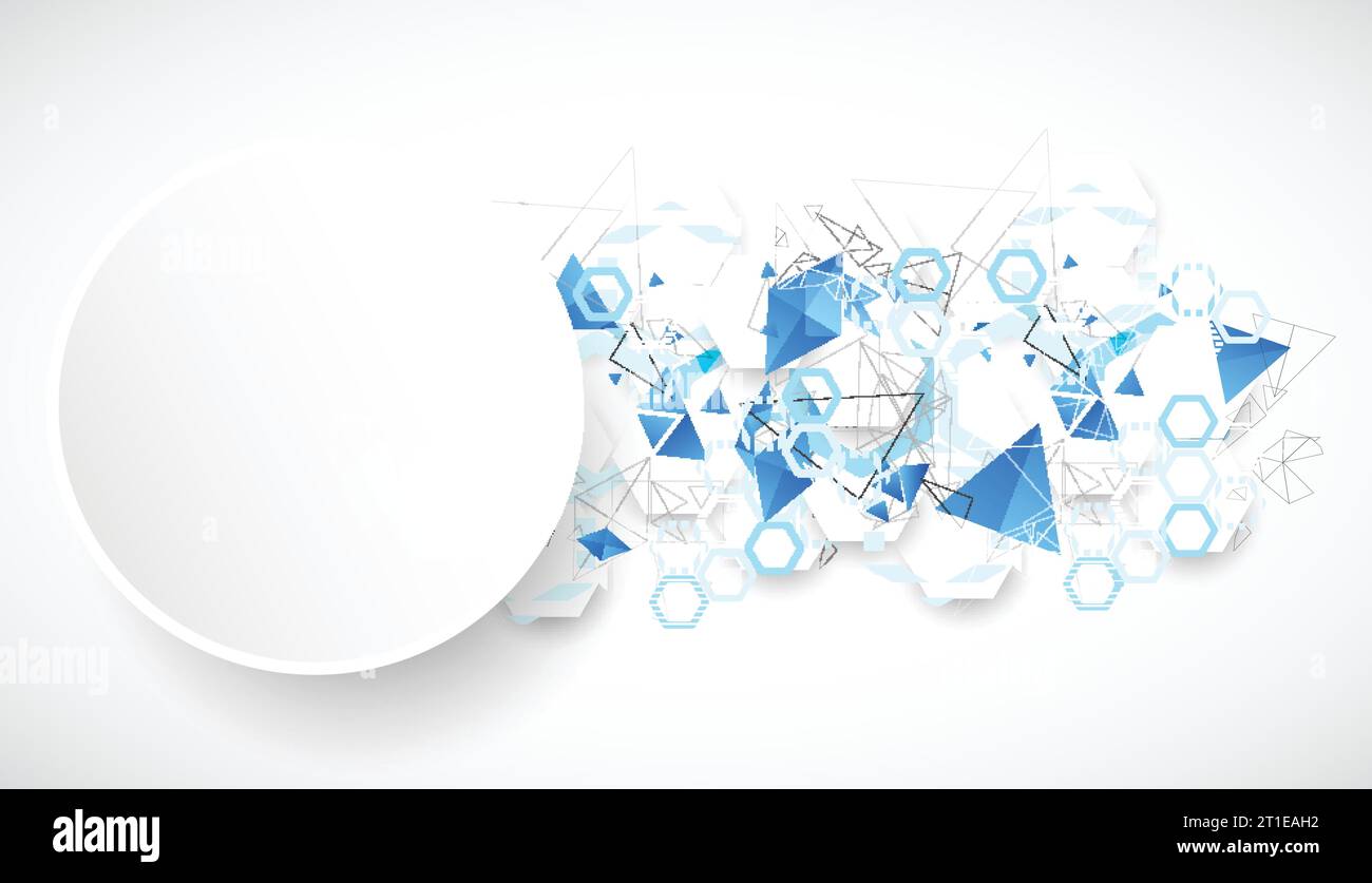 Abstract blue futuristic background for design works. Vector Stock ...