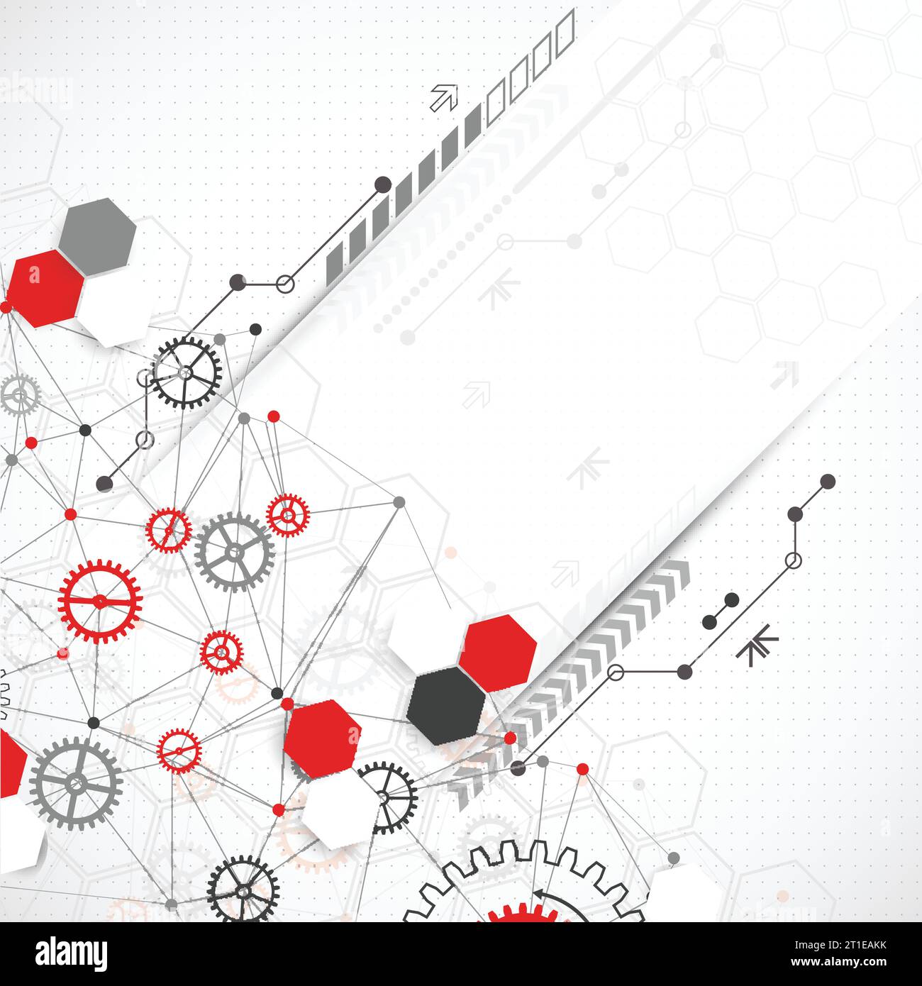 Abstract geometry technology background. Vector Stock Vector Image ...