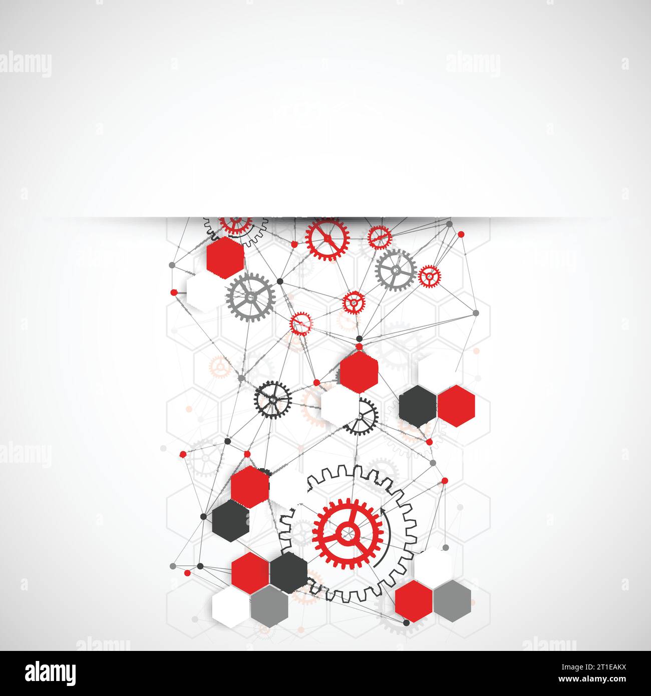 Abstract geometry technology background. Vector Stock Vector Image ...