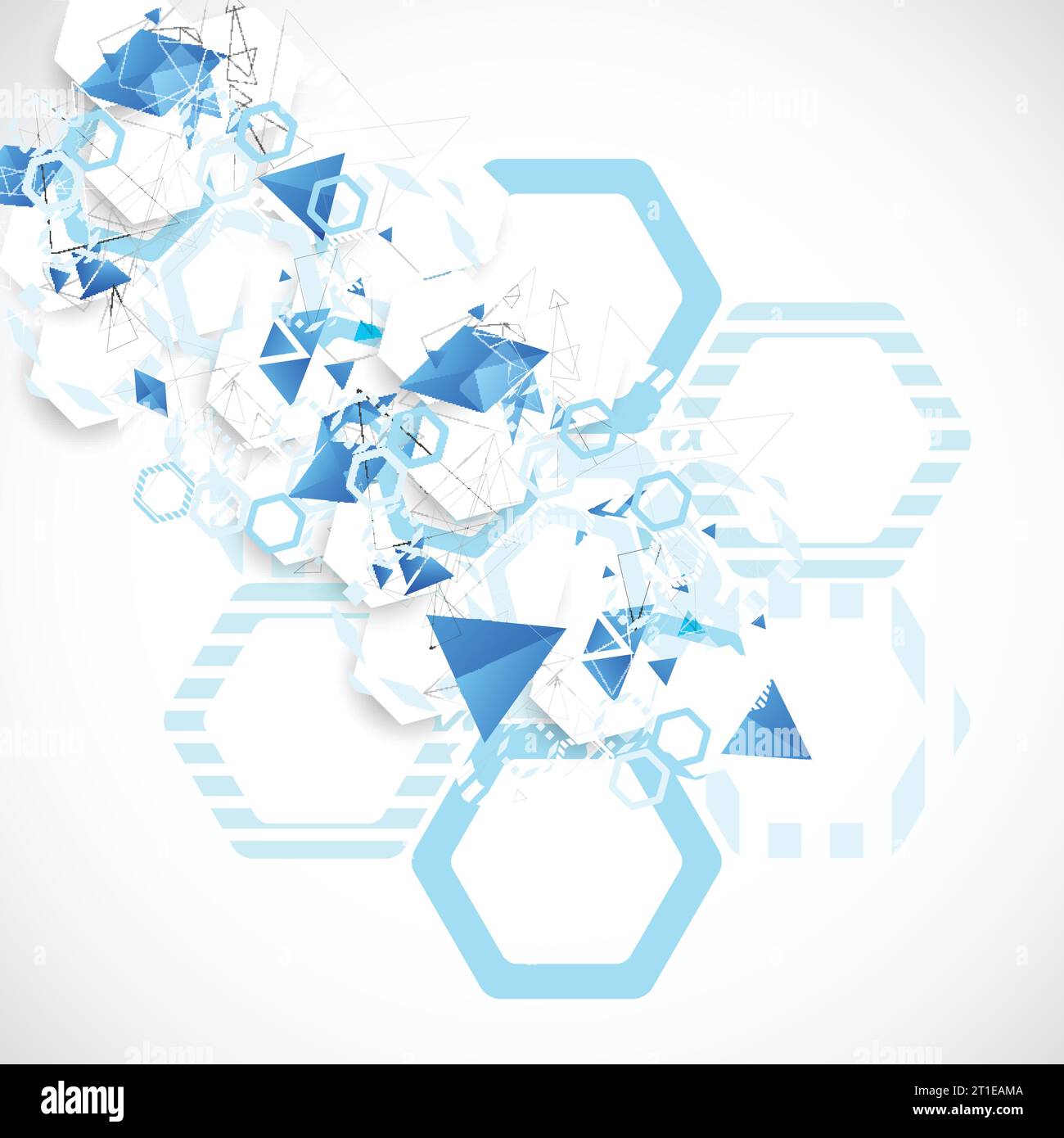 Abstract blue futuristic background for design works. Vector Stock ...