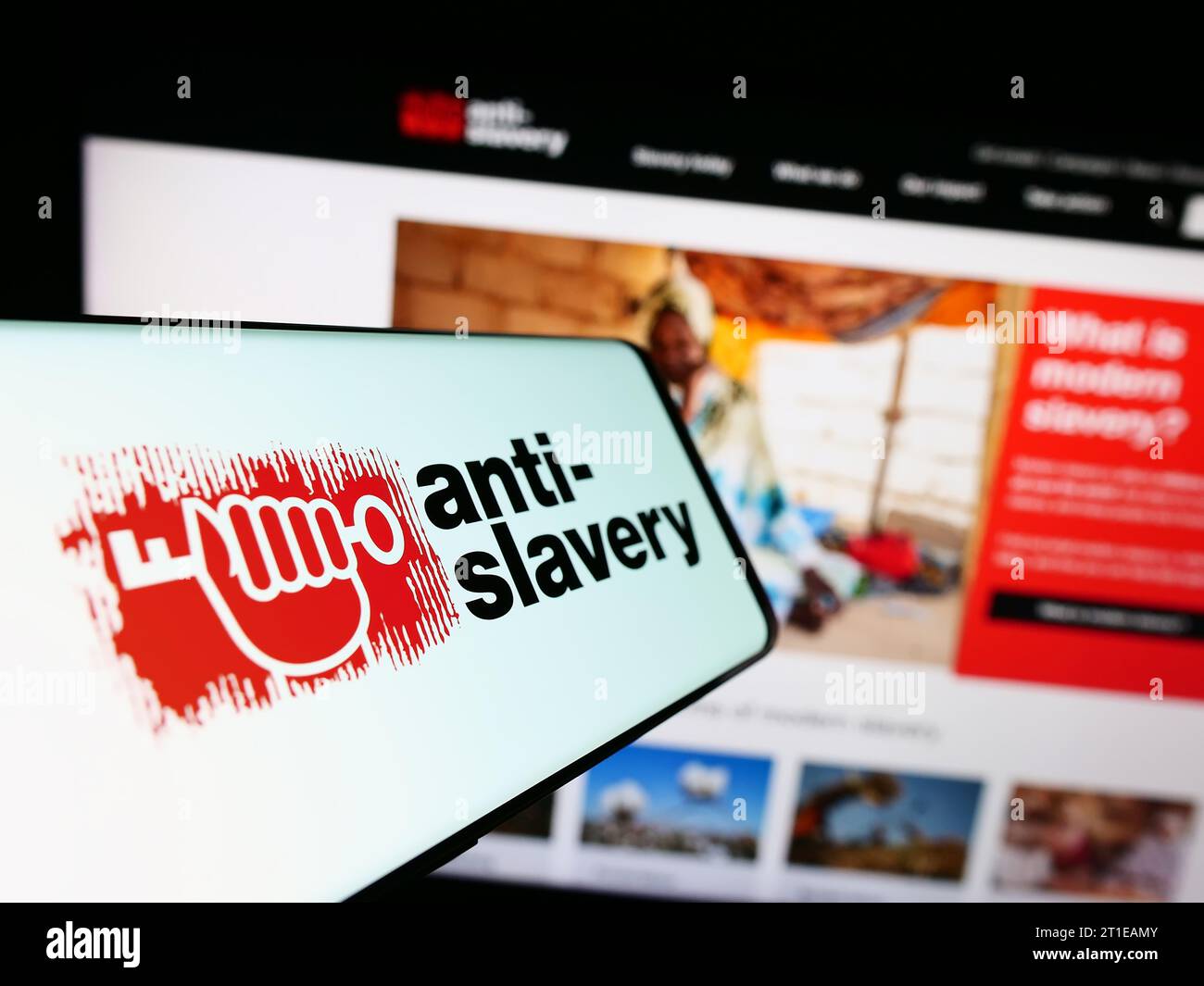 Anti slavery international logo hi-res stock photography and images - Alamy