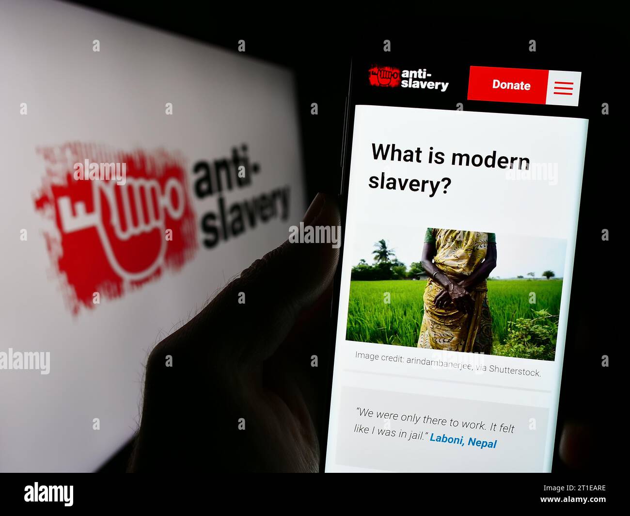 Modern slavery hi-res stock photography and images - Alamy