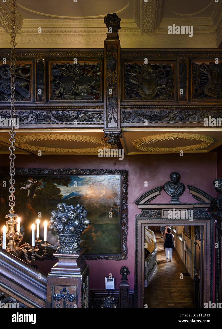 Staircase ham house hi-res stock photography and images - Alamy