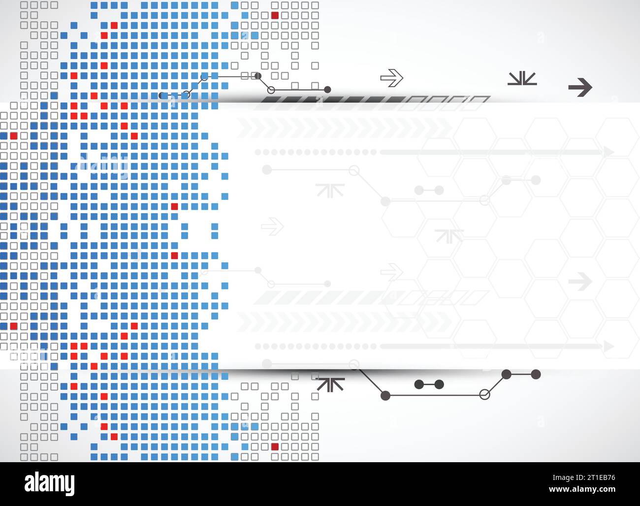 Abstract square technology background. Vector Stock Vector Image & Art ...