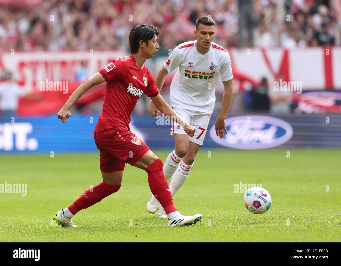 Cologne, Deutschland. 30th Sep, 2023. firo: 09/30/2023, football, soccer, 1st league, 1st ...