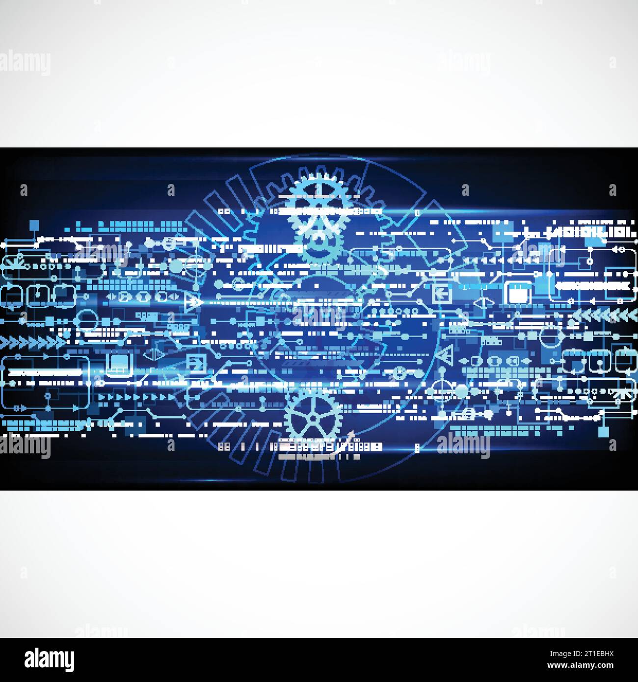 Abstract technology business template background. Vector Stock Vector ...