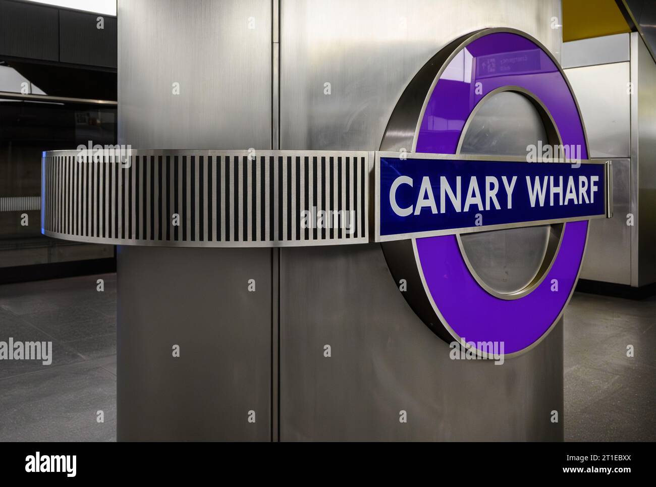 Elizabeth Line, London Underground, Tube Station Stock Photo - Alamy