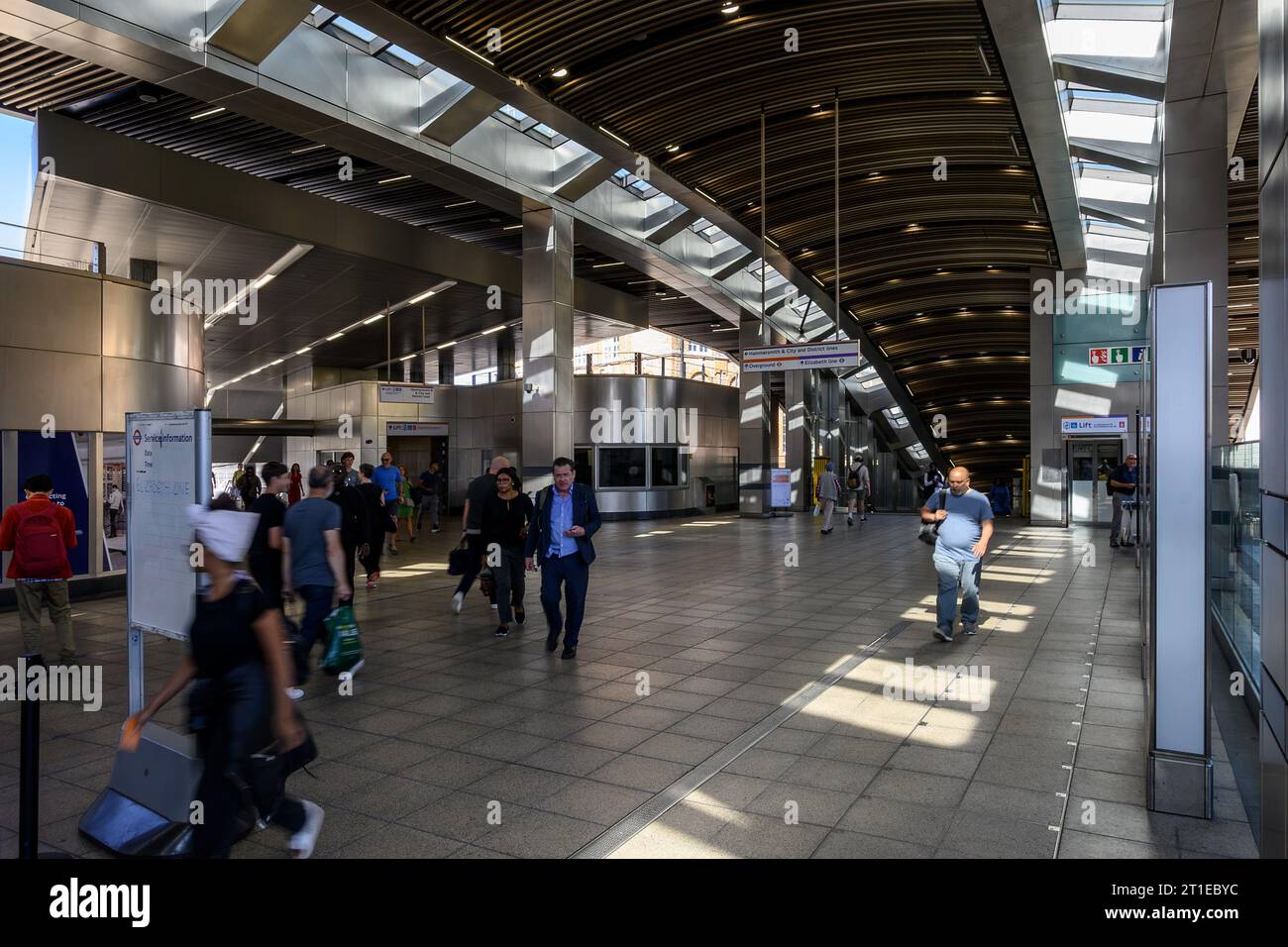 Elizabeth Line, London Underground, Tube Stock Photo - Alamy