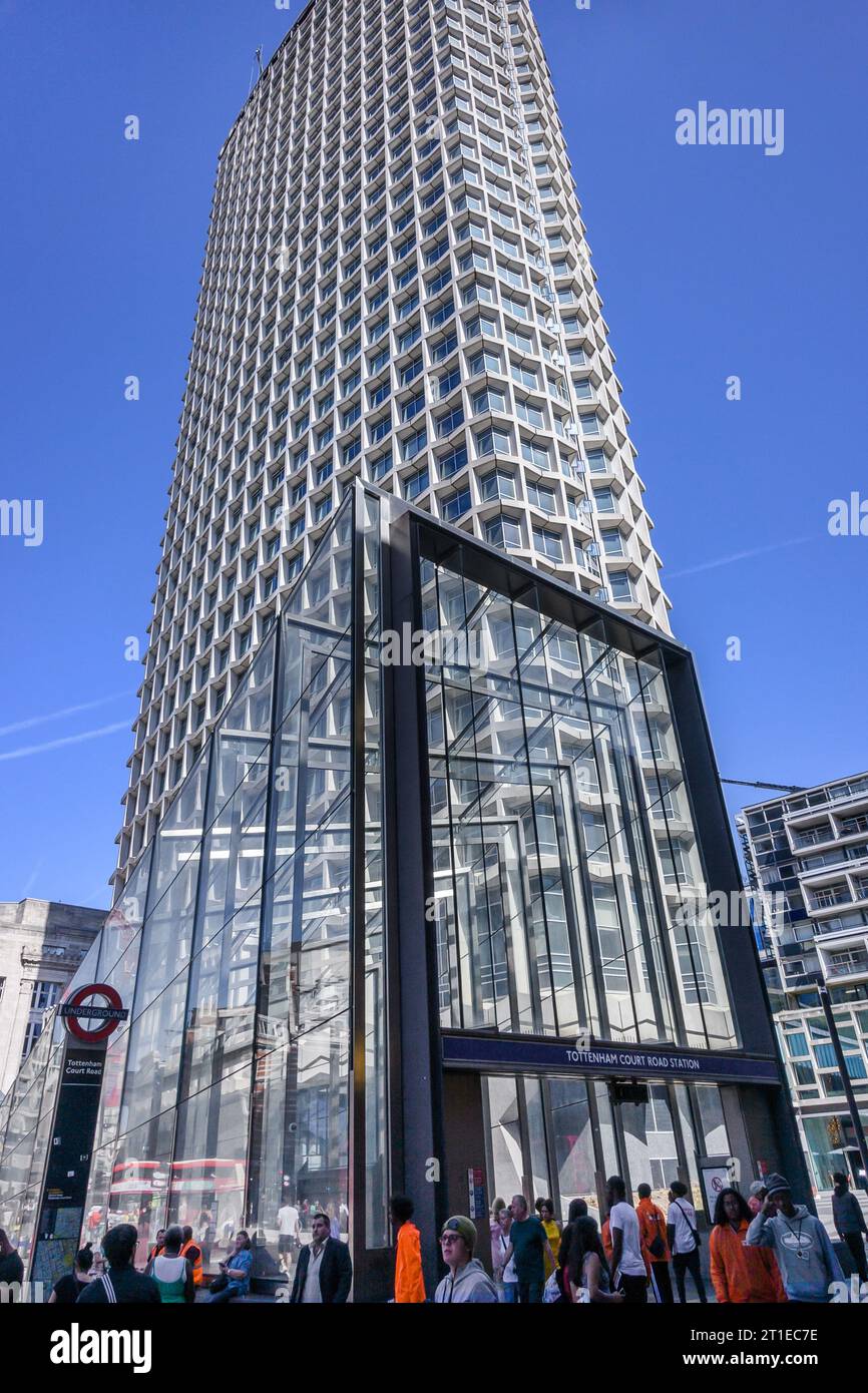 Centre Point, Tottenham Court Road, London Stock Photo - Alamy
