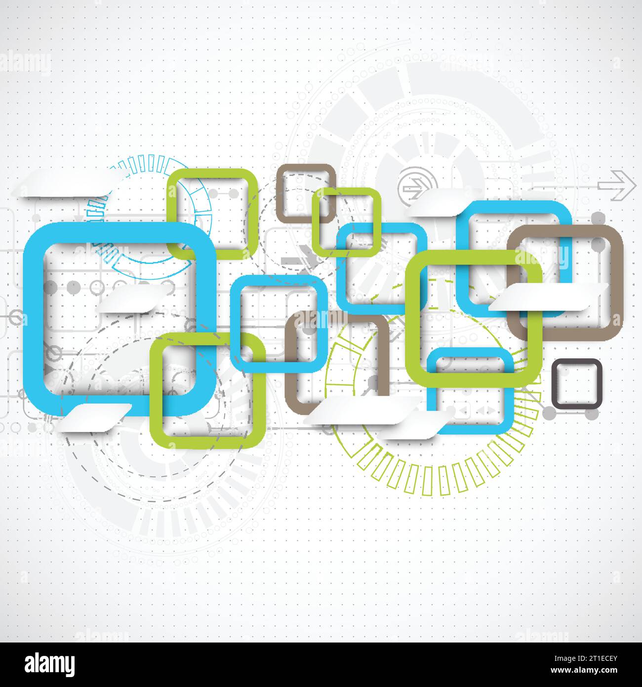 Technology square hi-res stock photography and images - Alamy