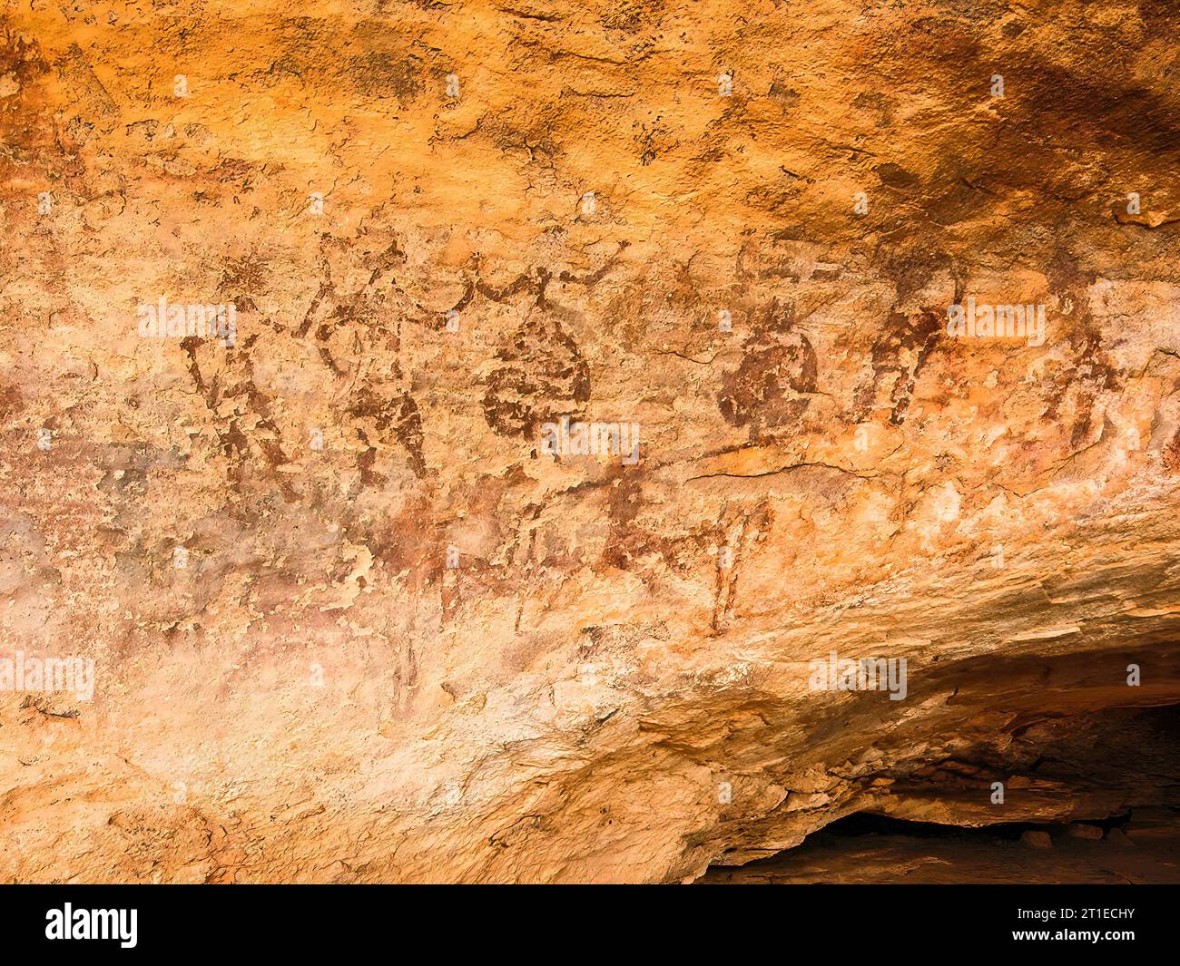 Early human paintings Stock Photo - Alamy