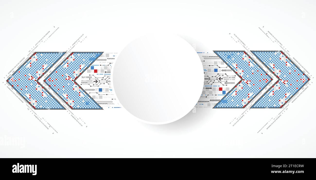 Abstract blue technology business background. Vector Stock Vector Image ...