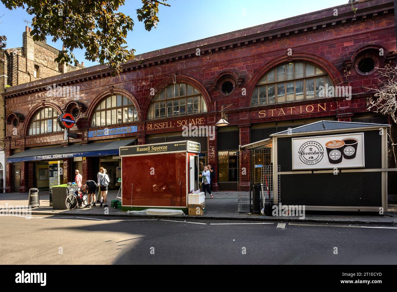 Russell Square Underground station, London Stock Photo - Alamy