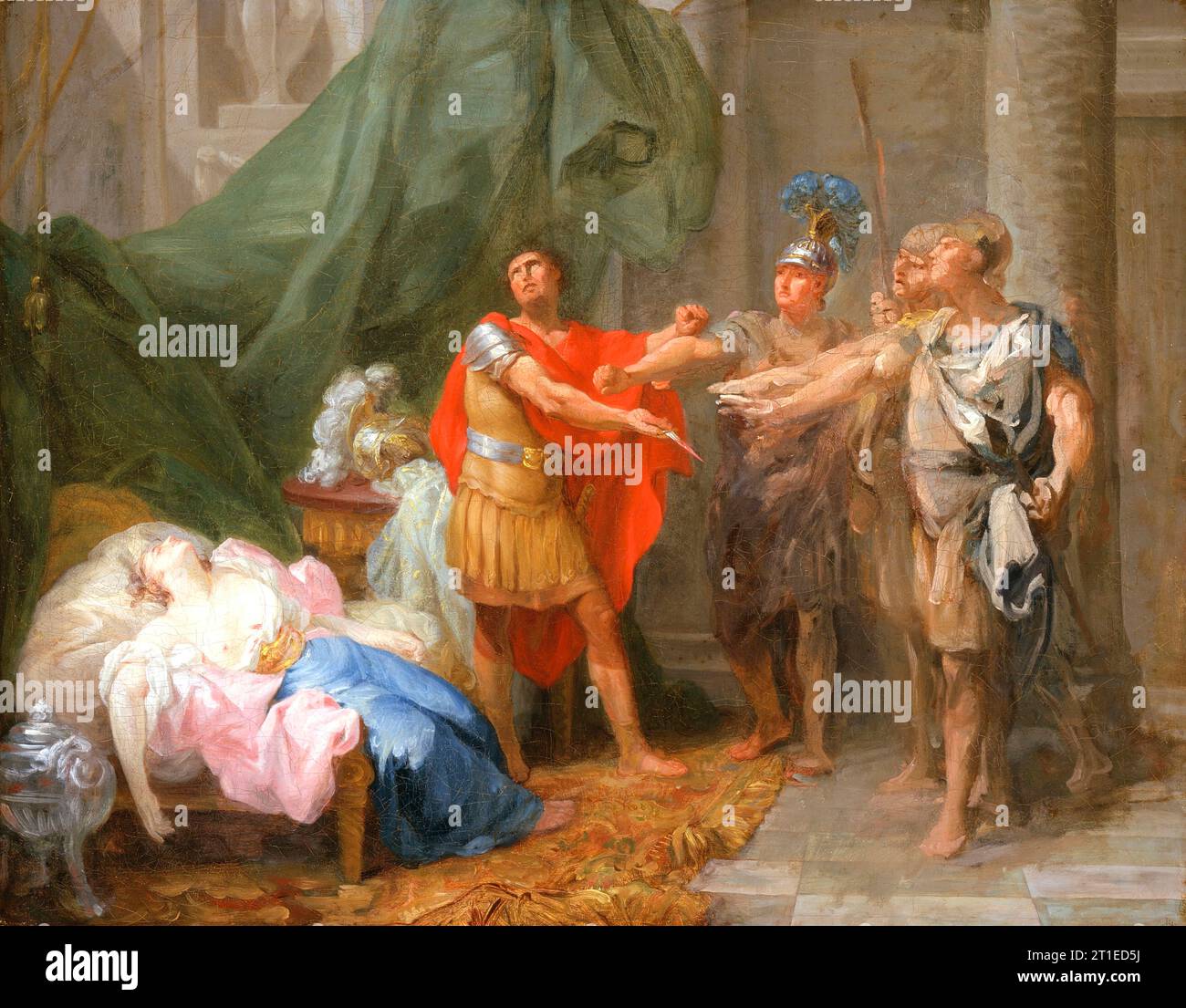 The Oath of Brutus, c1771.Brutus' first act after the expulsion of ...