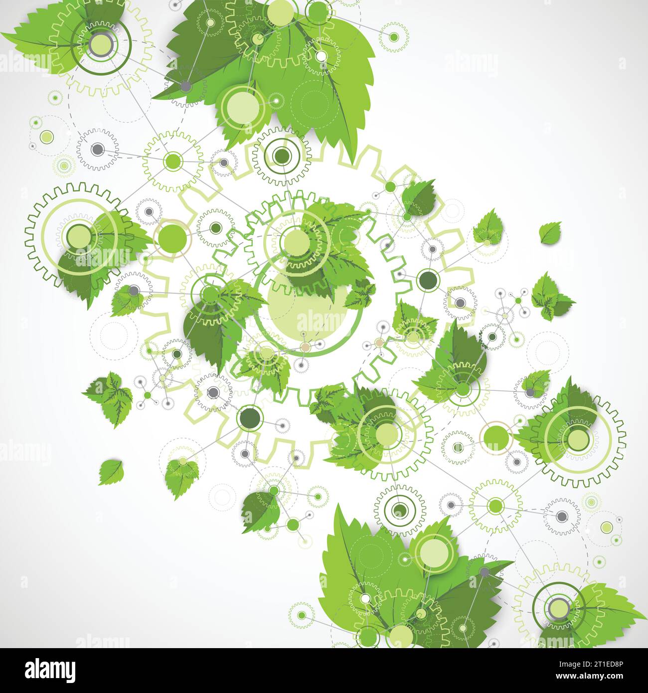 Eco manufacture abstract technology Stock Vector Images - Alamy