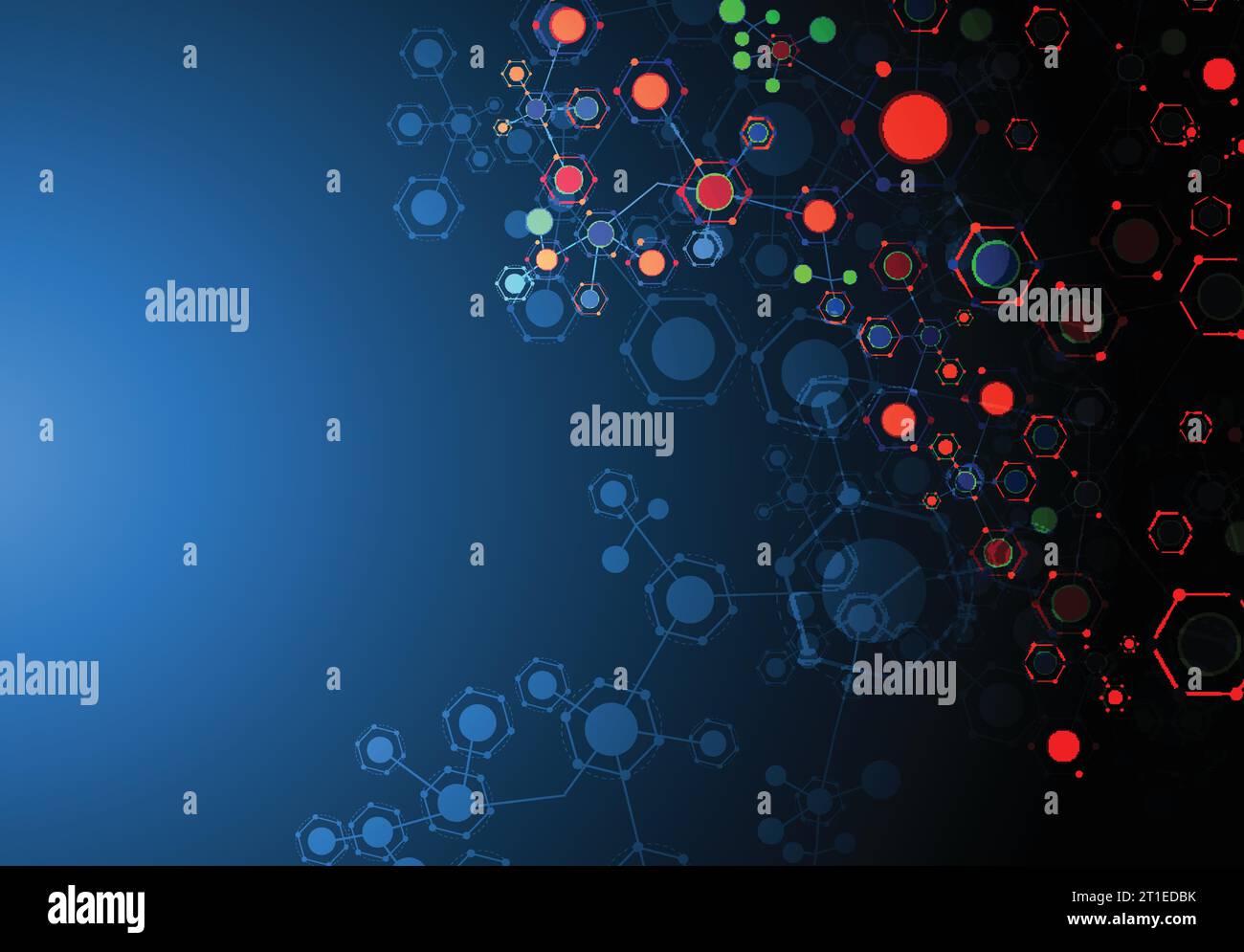 Color technology communication background. Vector Stock Vector Image ...