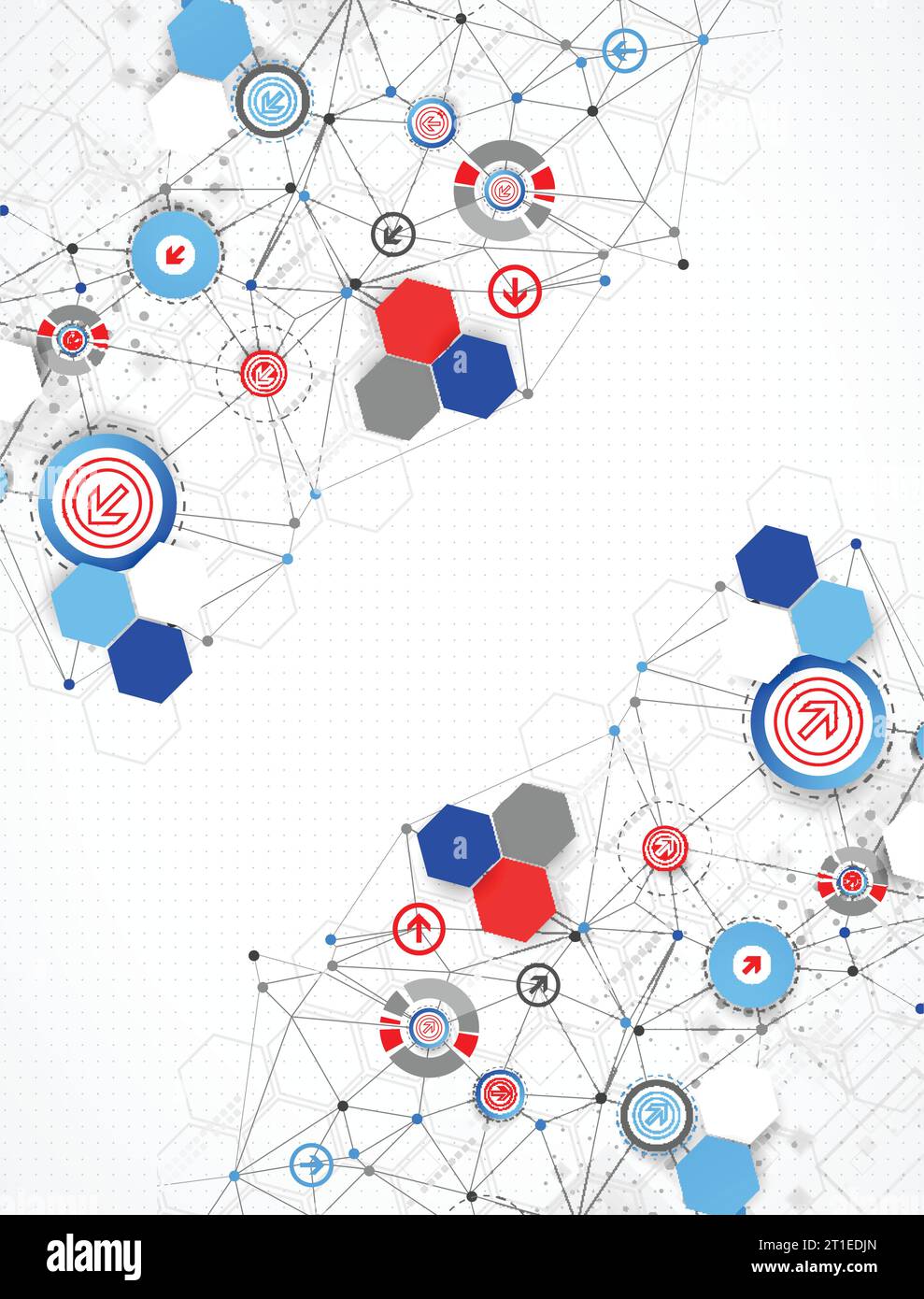 Abstract geometry technology background. Vector Stock Vector Image ...