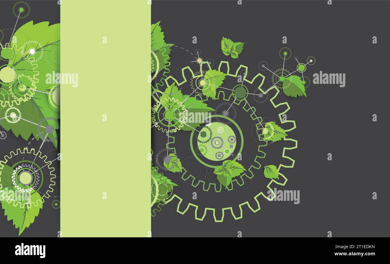Eco manufacture abstract technology background. Vector Stock Vector ...