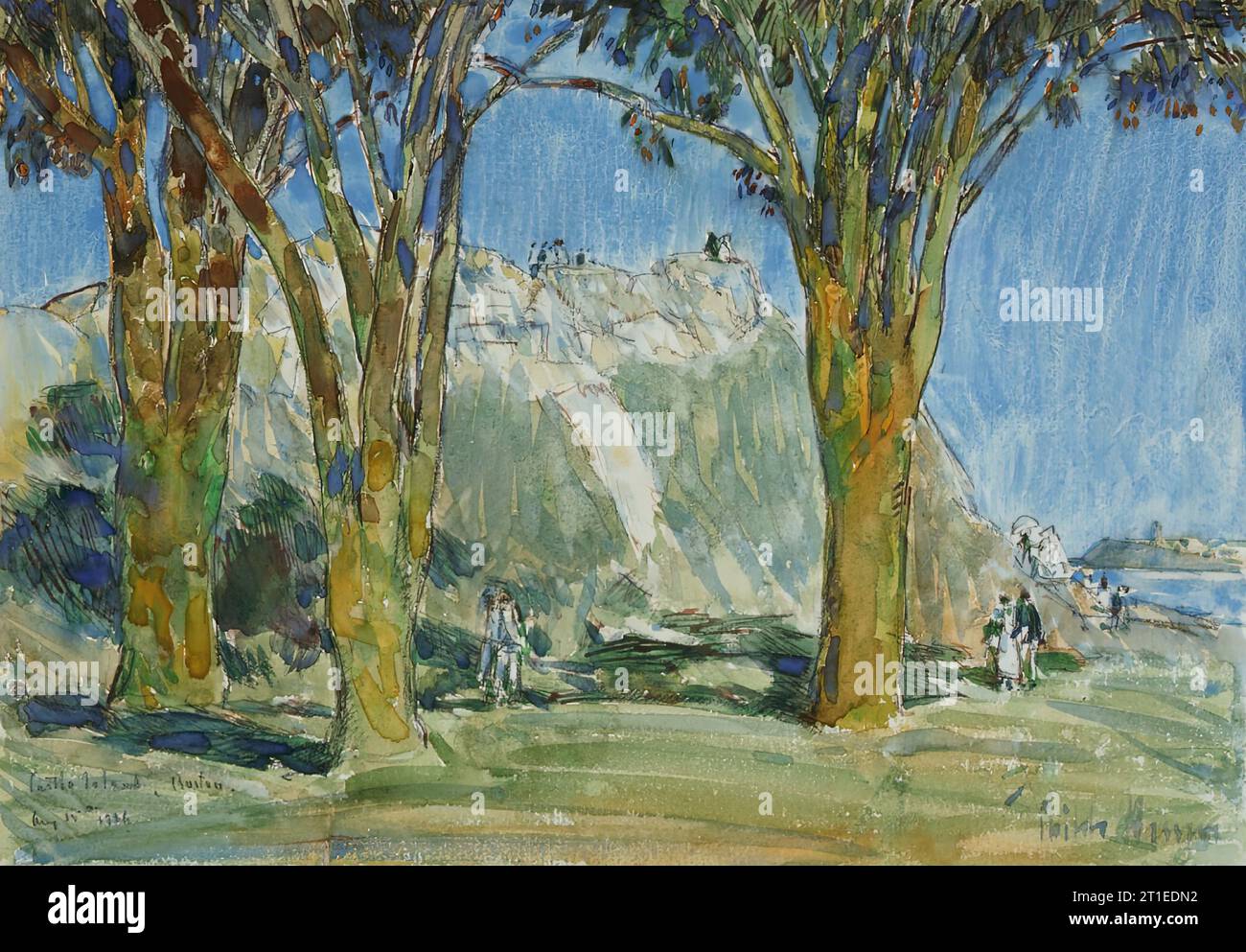 Boston castle island hi-res stock photography and images - Alamy