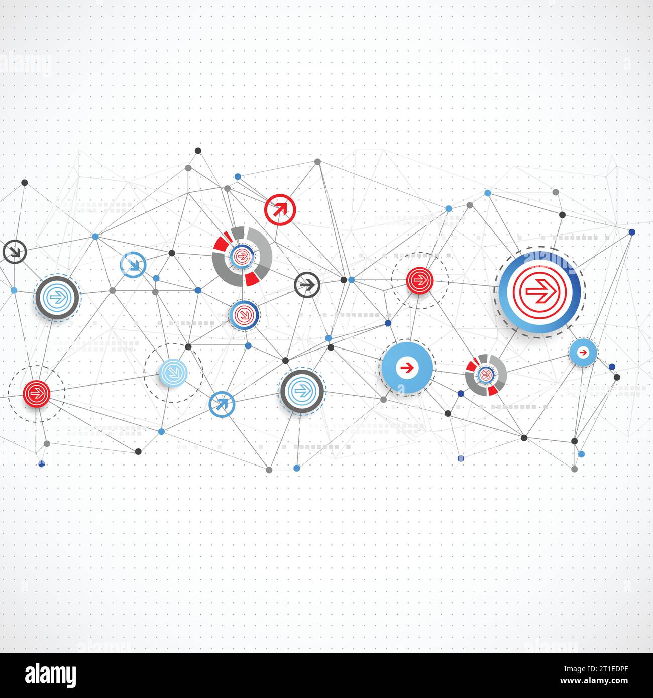 Abstract geometry technology background. Vector Stock Vector Image ...