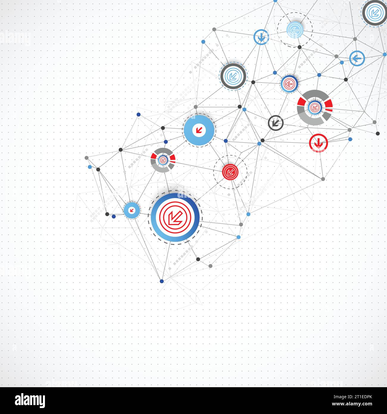 Abstract geometry technology background. Vector Stock Vector Image ...