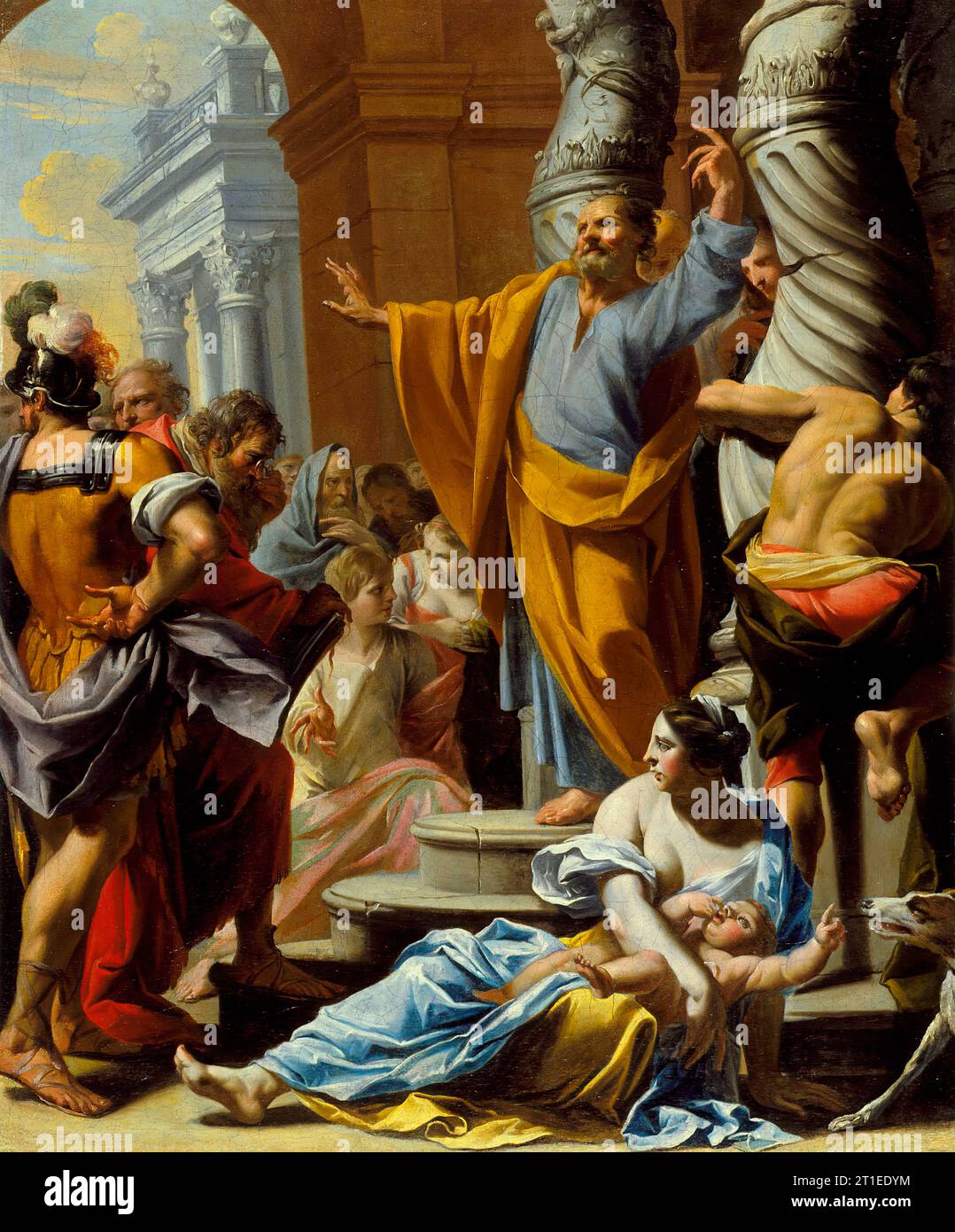 Apostle peter preaching hi-res stock photography and images - Alamy