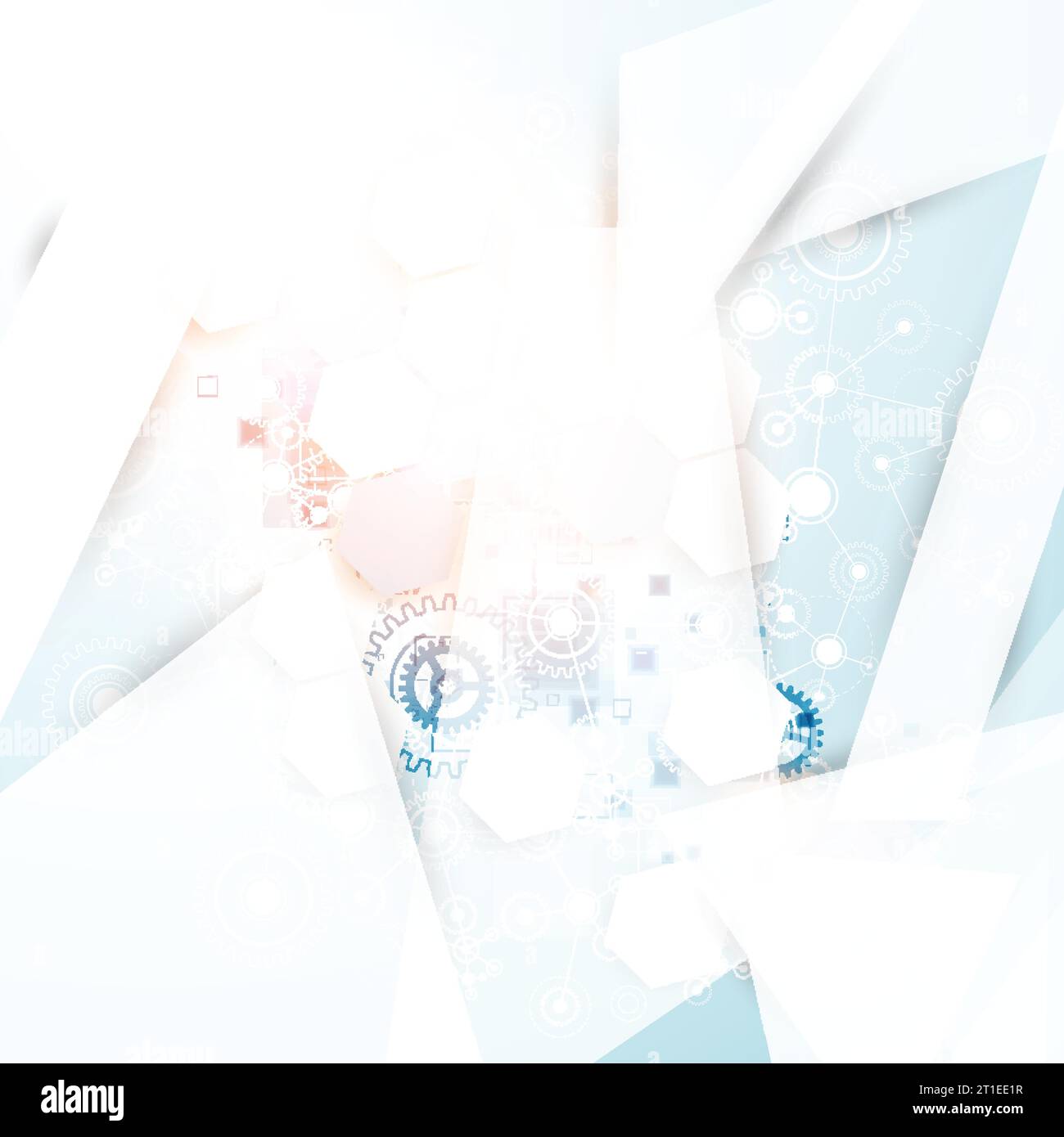 Abstract geometry technology background. Vector Stock Vector Image & Art - Alamy