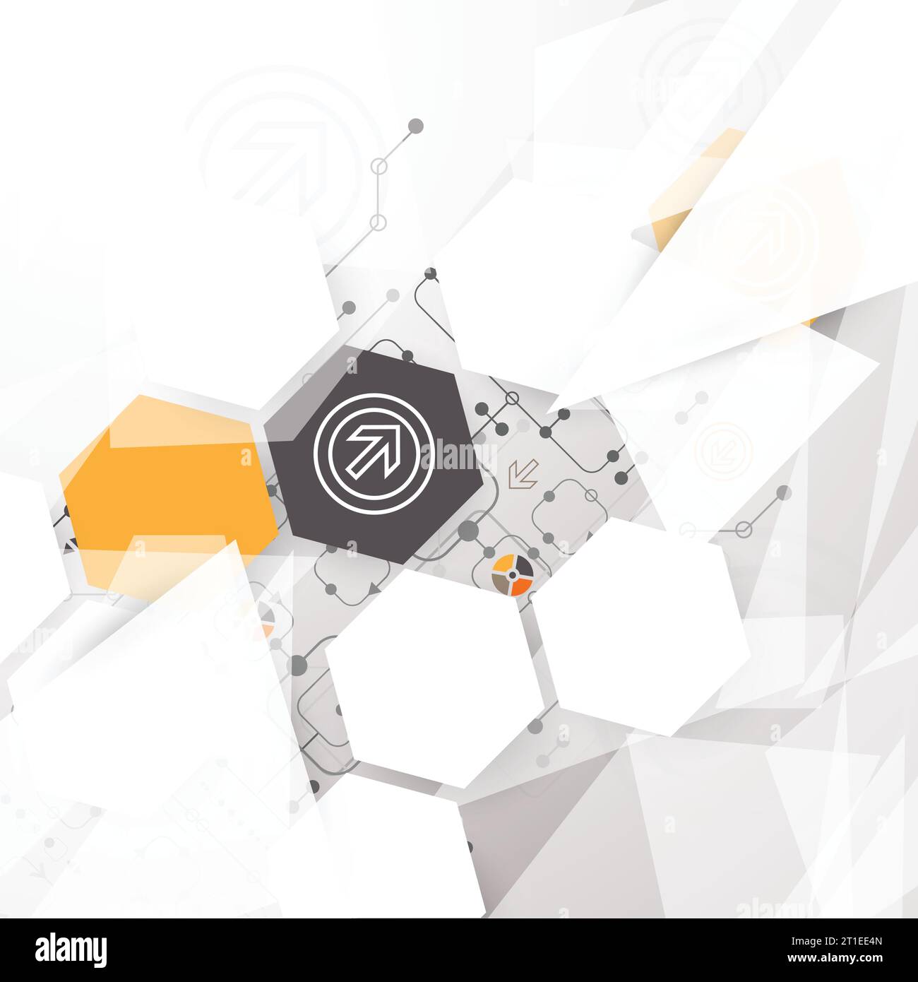 Abstract technology business background. Vector Stock Vector Image ...