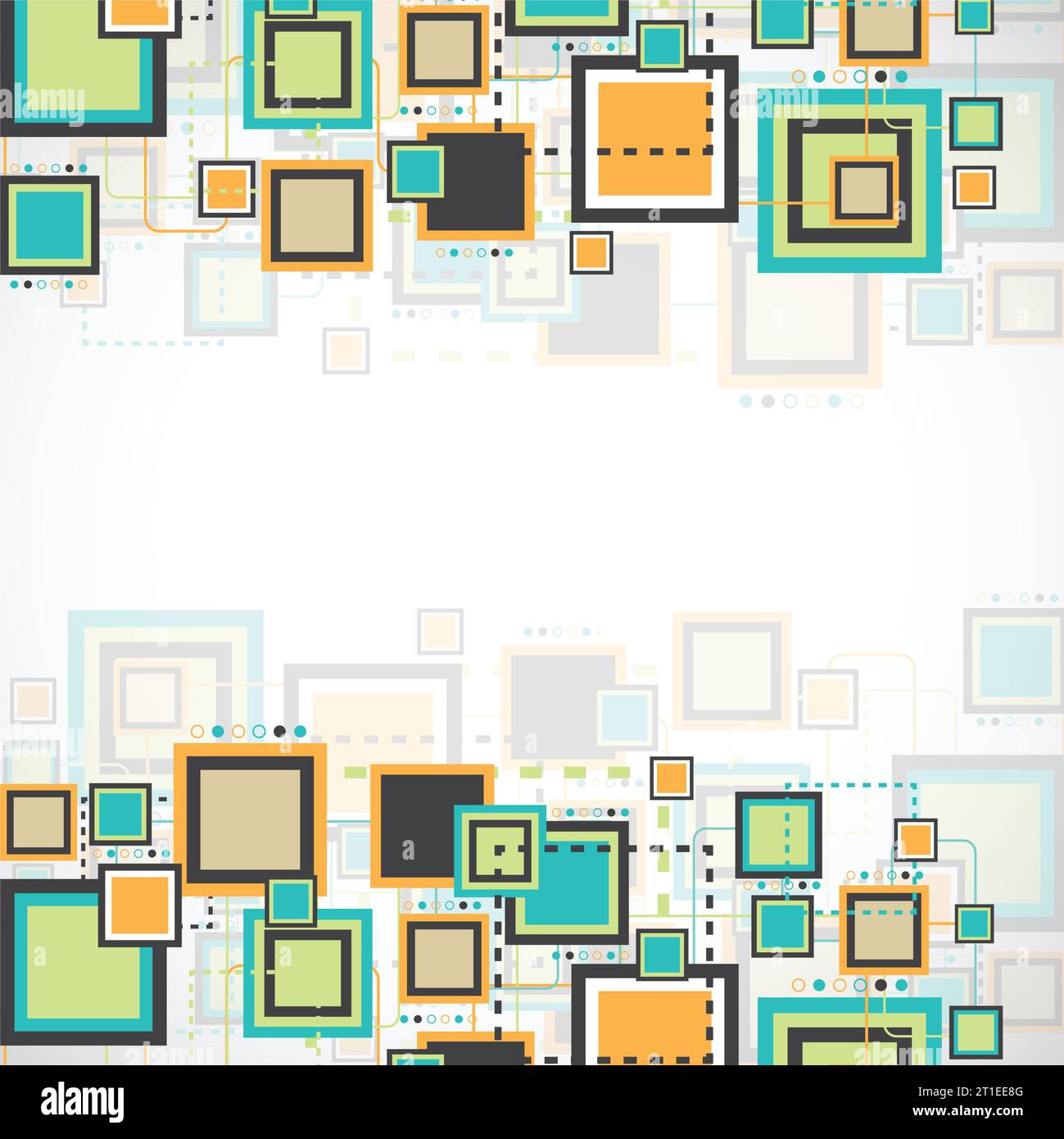 Abstract grunge retro square background. Vector Stock Vector Image ...