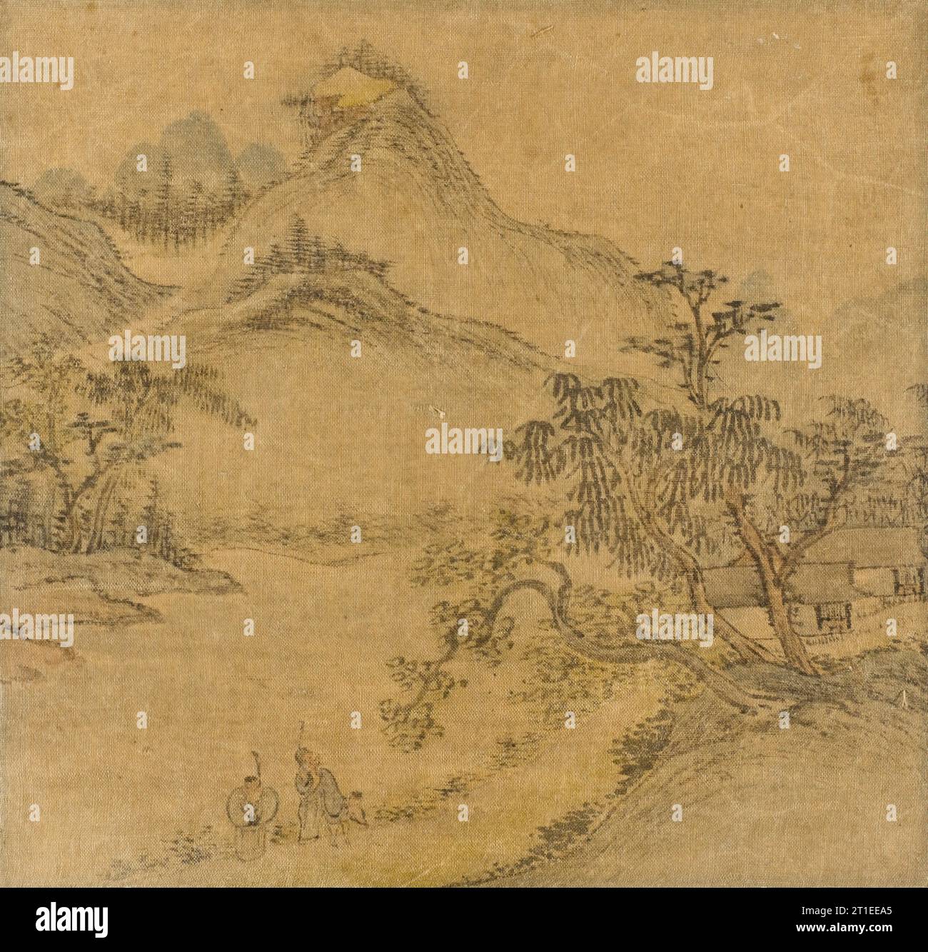 Landscape, turn of the 18/19th century Stock Photo - Alamy